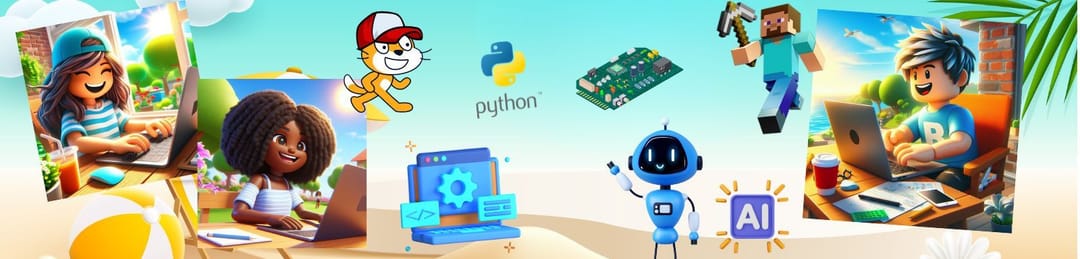 Online Summer Coding Camps for Kids & Teens 2025 - Create & Learn