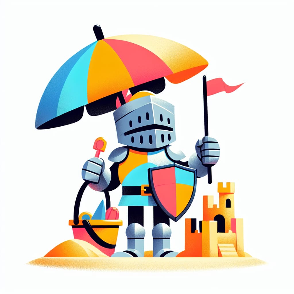 Practice Scratch Knight vs Dragon: Beach Battle Project