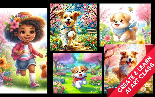 Graphic Design Classes for Kids: Learn Canva and AI Art | Create & Learn